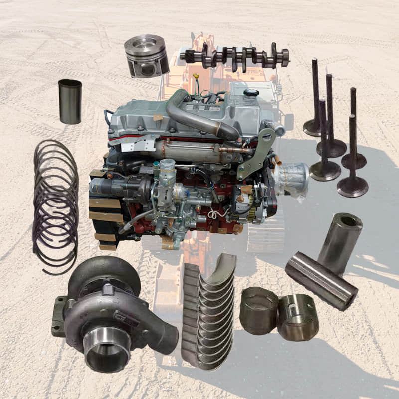 Excavator Engines & Parts - Kobelco, Komatsu, CAT, Hitachi, Hyundai ...