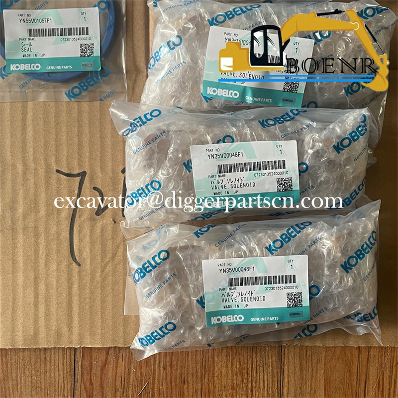 YN35V00048F1 KDRDE5K-31 30C50-122 SK200-8 SK350-8 SK380-10 Solenoid ...