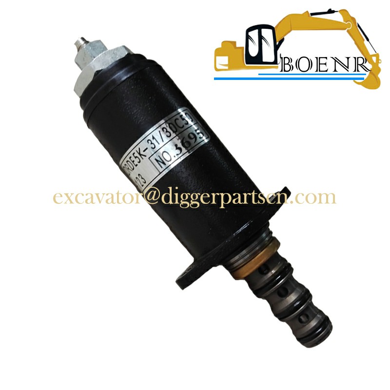 YN35V00052F1 KDRDE5K-31 30C50 -123 Solenoid Valve for SK200-8 SK350-10 ...
